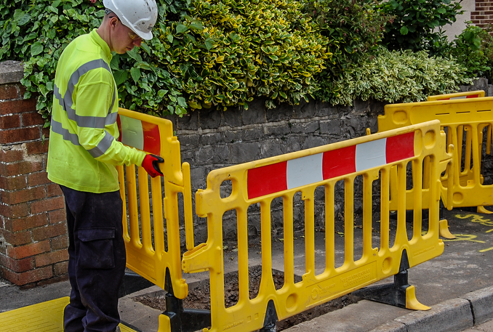 Plastic Barriers & Temporary Fences | Safety Barriers | Oxford Plastics